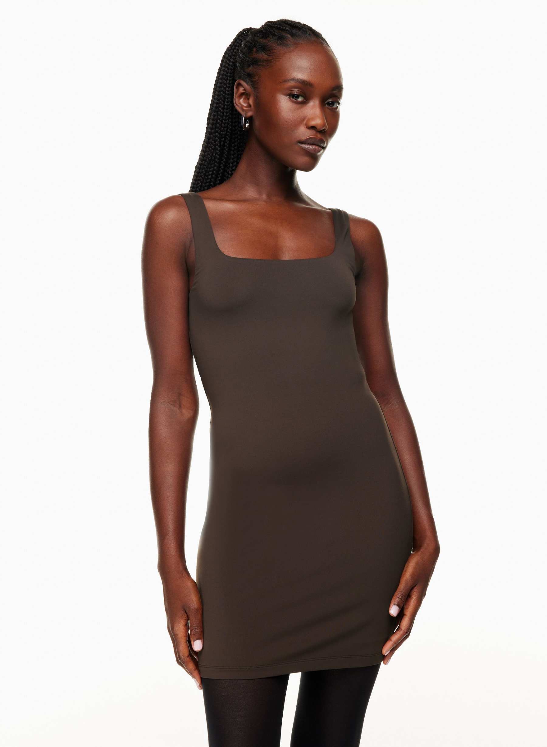 Contour CONTOUR SQUARENECK MINI DRESS | Aritzia INTL