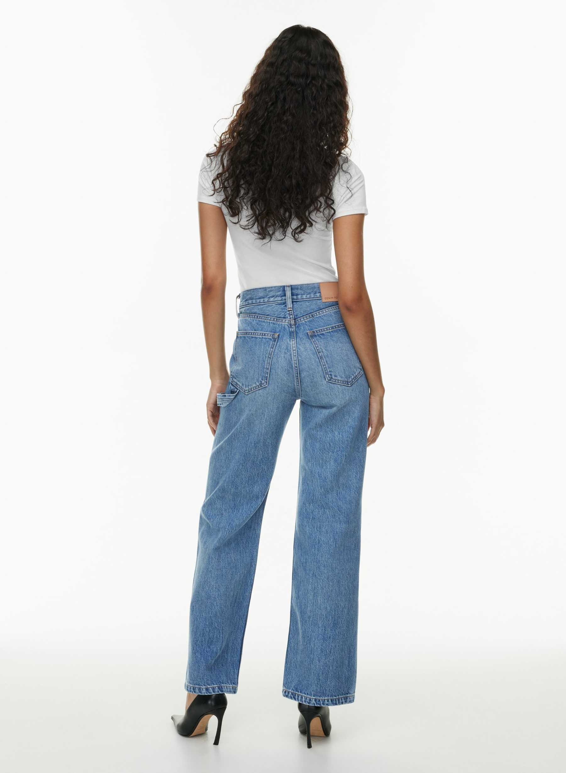 Denim Forum THE FARRAH CARPENTER JEAN | Aritzia CA