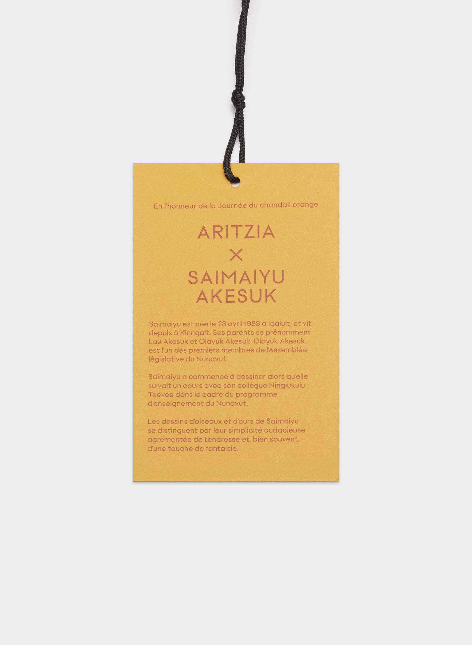 Aritzia Community ORANGE SHIRT DAY FRENCH T-SHIRT