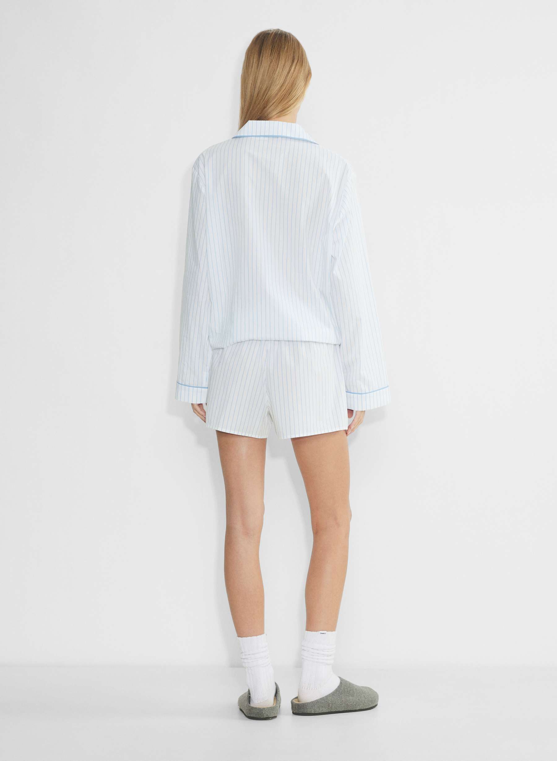 The Group LAZE POPLIN PAJAMA SHORT | Aritzia CA