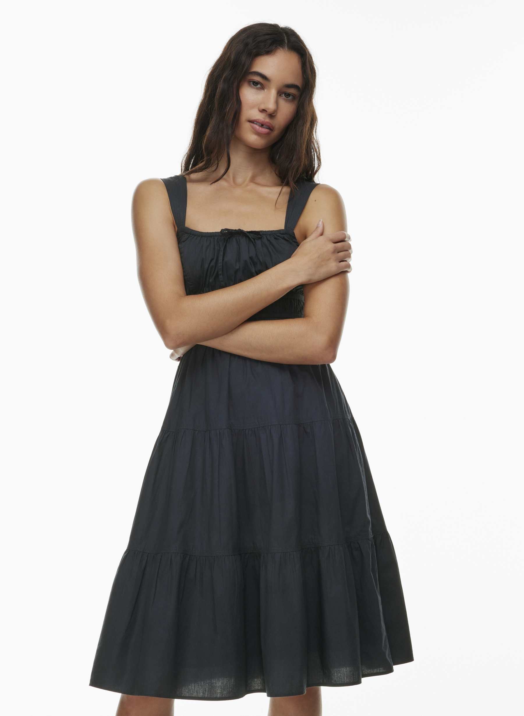 Sunday Best MARTINE POPLIN MIDI DRESS | Aritzia INTL