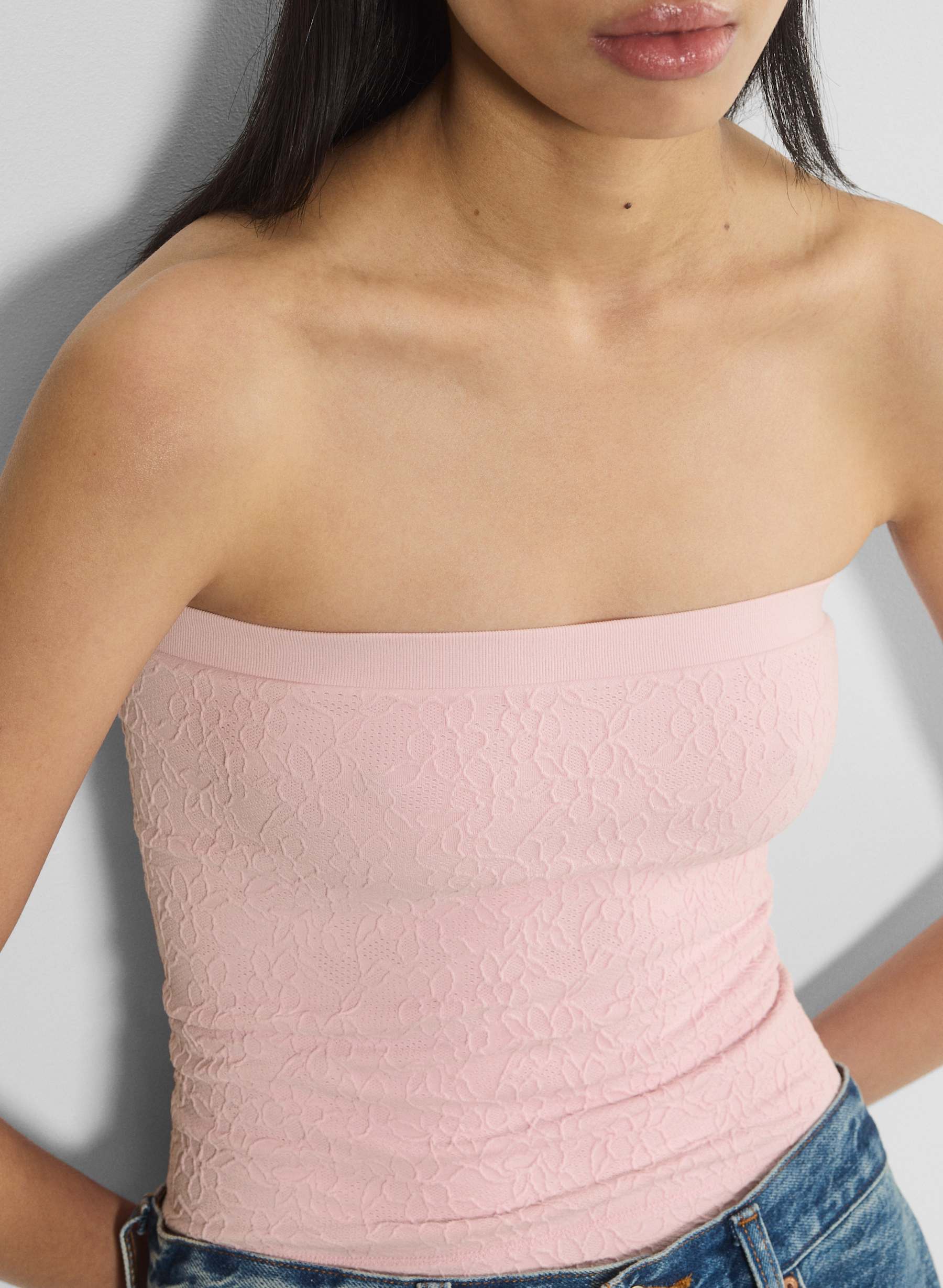 Seamless DAISY SEAMLESS WAIST TUBE TOP | Aritzia INTL