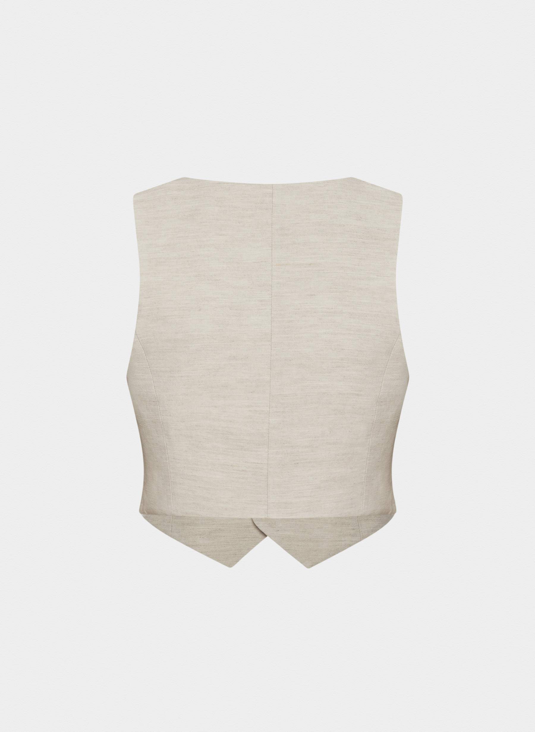 Wilfred PACINO LINEN VEST | Aritzia CA