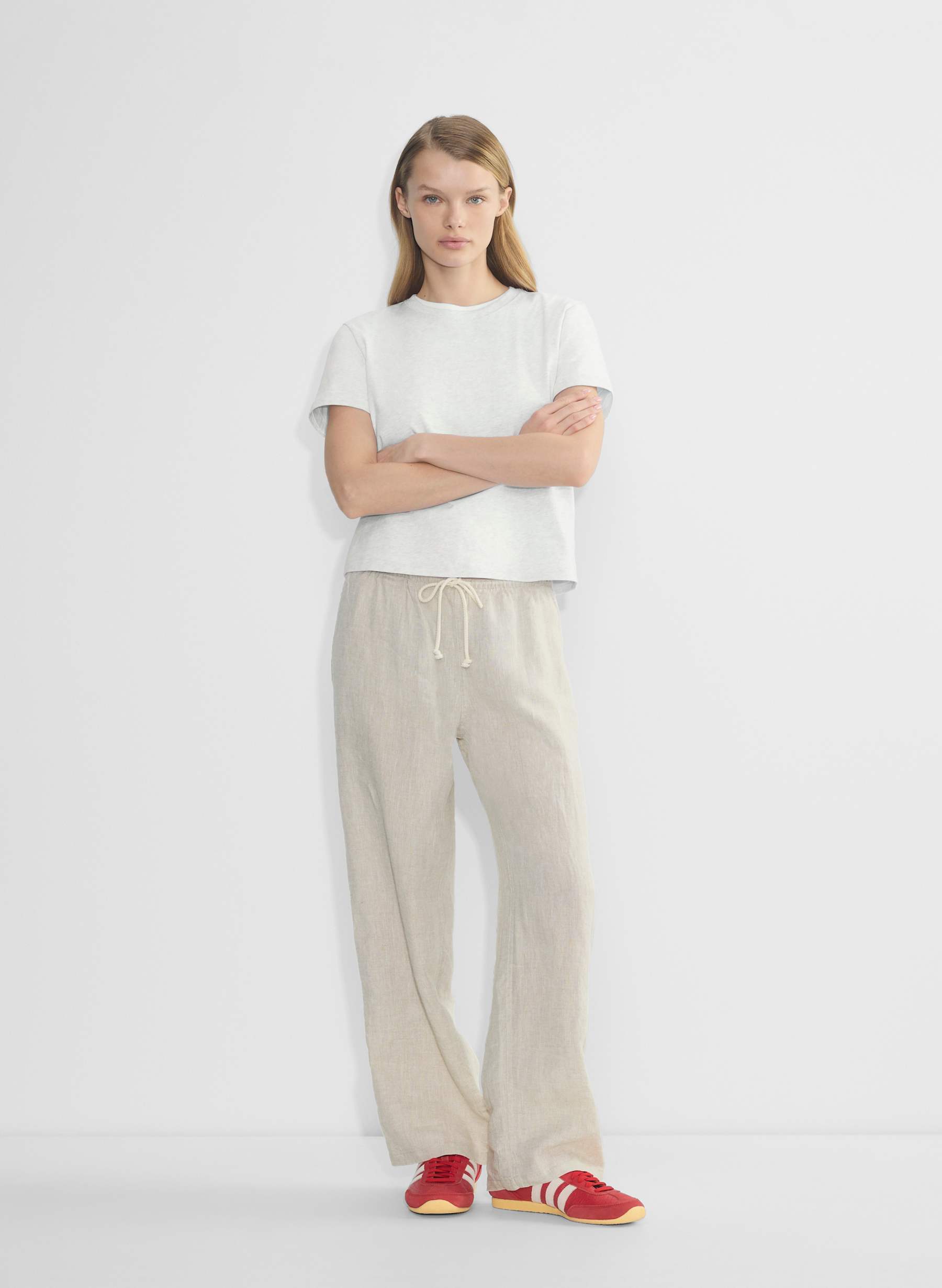 Tna CHARLESTON LINEN PANT | Aritzia INTL