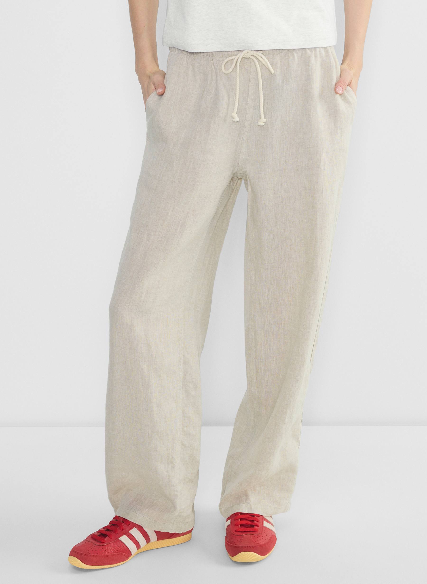 Tna CHARLESTON LINEN PANT | Aritzia US