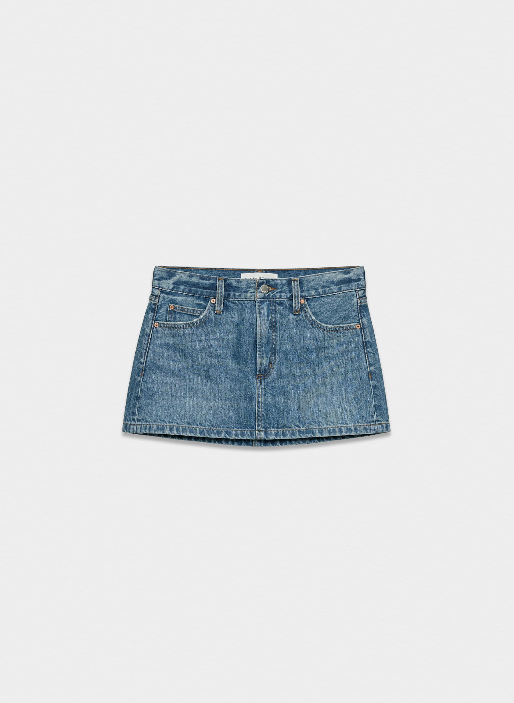 Denim Forum THE ‘90S VINTAGE MICRO DENIM SKIRT | Aritzia CA