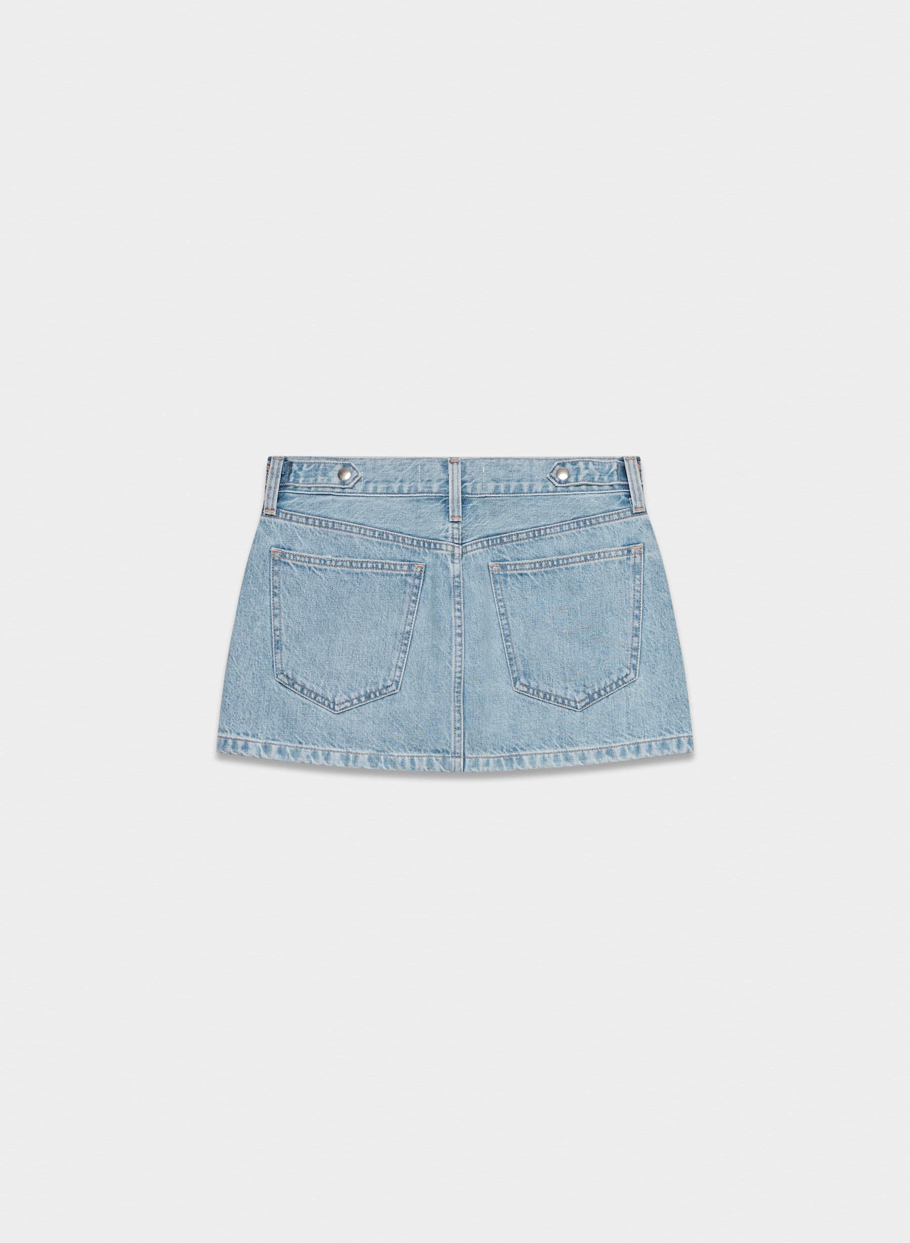 Denim Forum THE ‘90S VINTAGE MICRO DENIM SKIRT | Aritzia CA