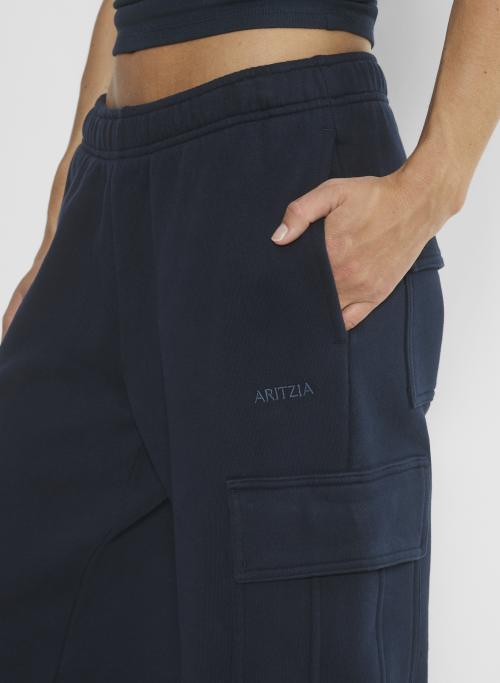 navy sweatpants | Aritzia CA