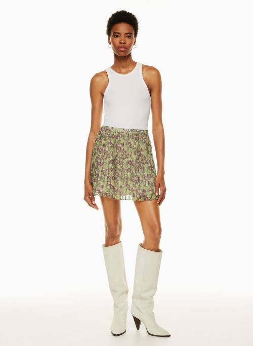 Wilfred TWIRL MINI PLEATED SKIRT | Aritzia US